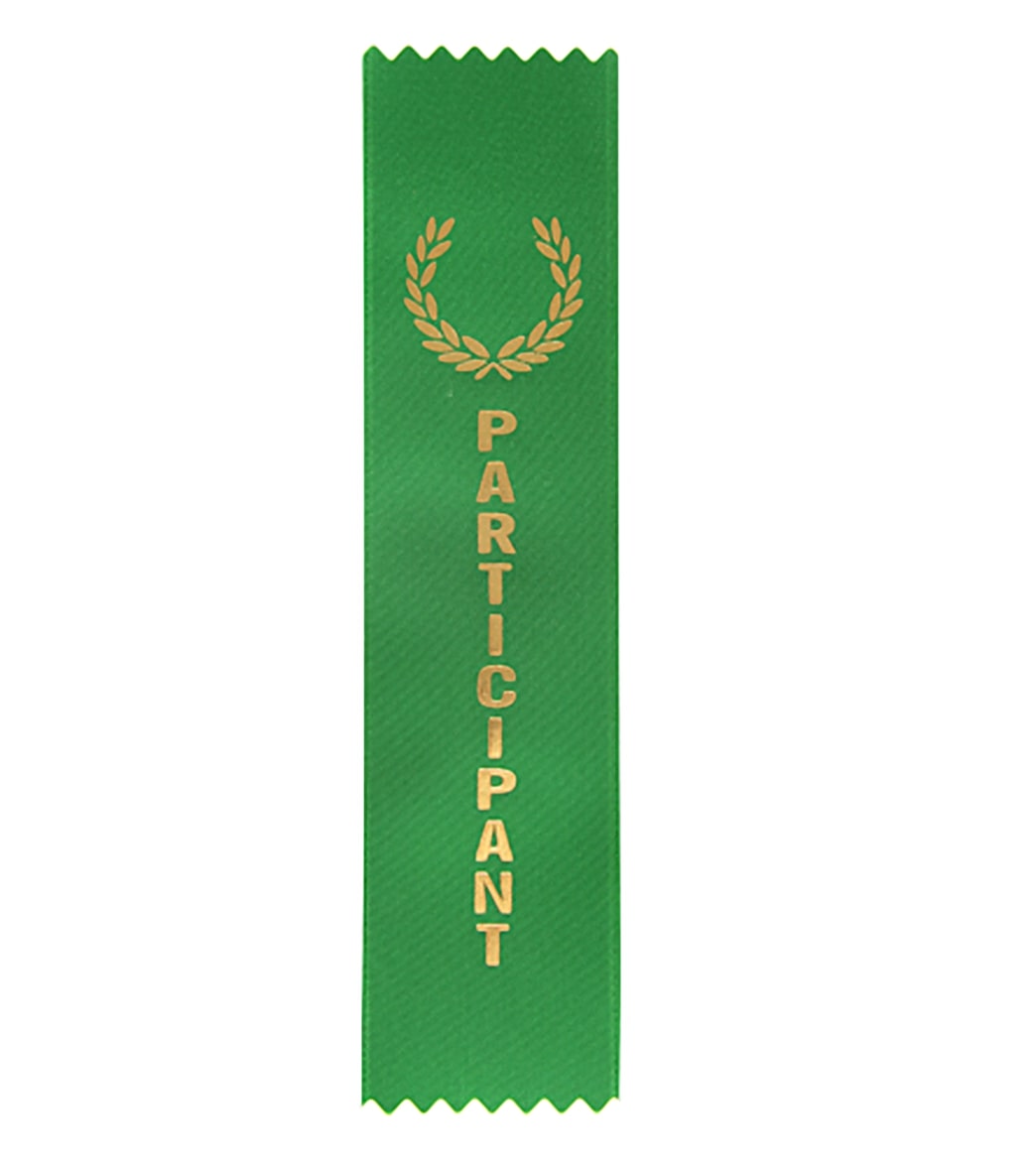 Participant Place Stock Award Ribbon at SwimOutlet.com