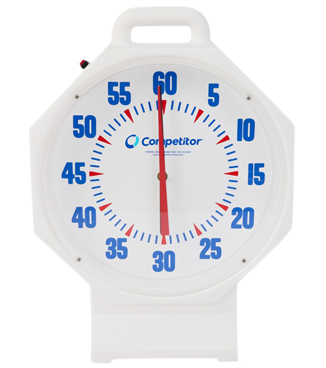 31in Electric Pace Clock at SwimOutlet.com - Free Shipping