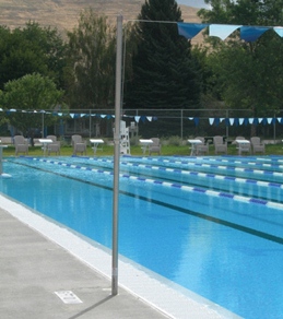 Backstroke Flags at SwimOutlet.com