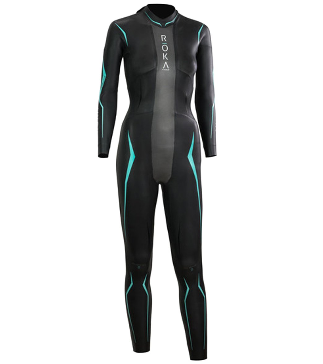 ROKA Sports Women's Maverick Elite Fullsleeved Tri Wetsuit at ...