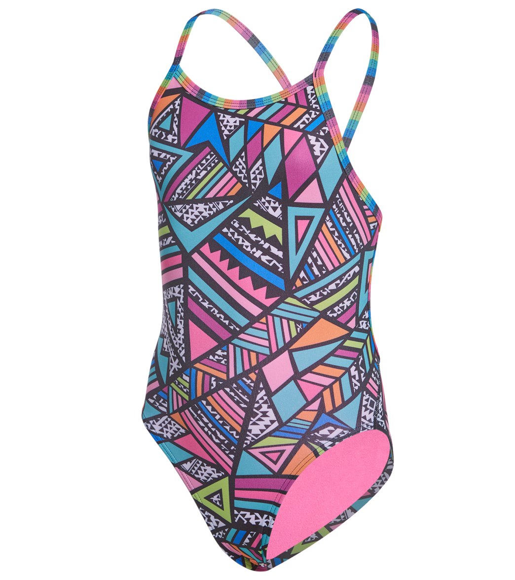 Amanzi Girls' Stellar One Piece Swimsuit at SwimOutlet.com - Free Shipping