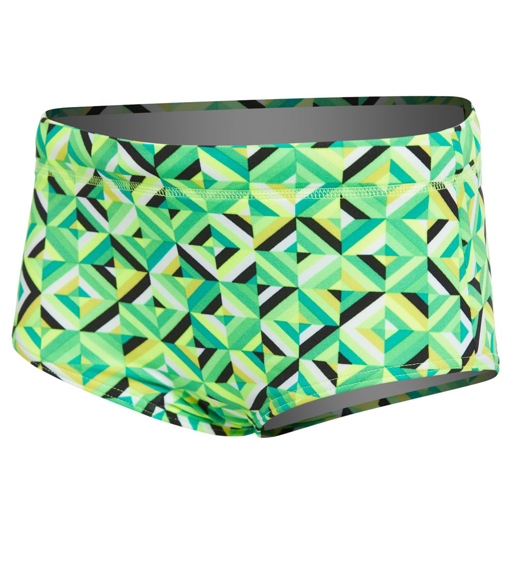 Funky Trunks Boys' Radioactive Square Leg Brief Swimsuit at SwimOutlet.com
