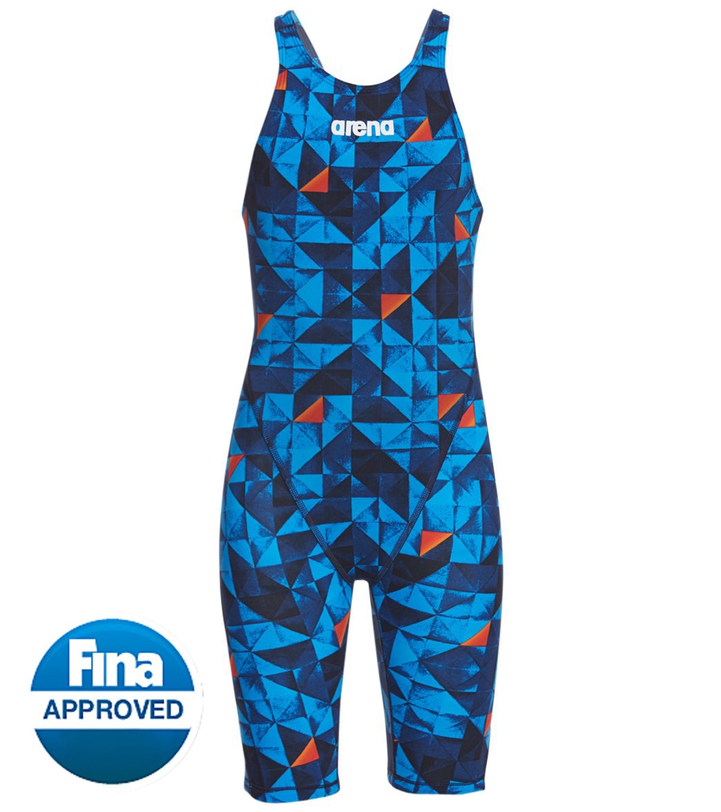 Arena Girls Limited Edition Powerskin St 20 Open Back Tech Suit Swimsuit At