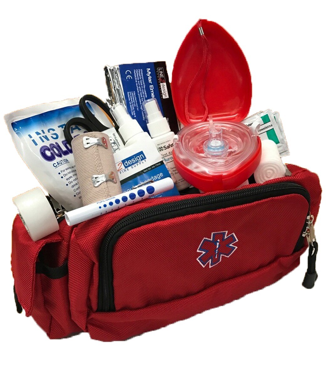LINE2Design Deluxe First Aid Fanny Pack Kit at SwimOutlet.com - Free ...