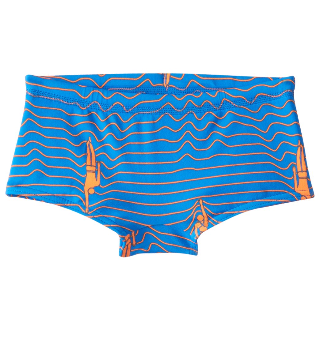 Funky Trunks Toddler Boys' Ocean Swim Square Leg Brief Swimsuit at ...